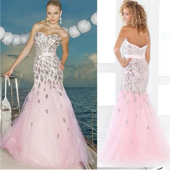 Alexia Designs | Dresses | Blush Prom Pink By Alexia Designs Sweetheart ...